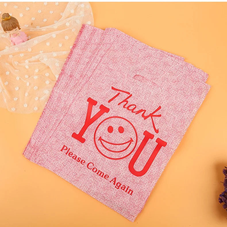 Small thank you plastics(100 pieces) – Rohu's wholesale and retail